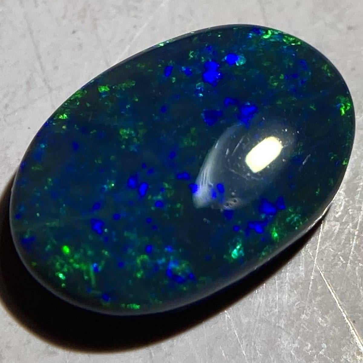 遊色効果抜群 天然ブラックオパール0.710ct 8.7×5.8mm ファイヤー ルース 裸石 fire opal 宝石 ジュエリー 遊色効果(オパール)｜売買されたオークション情報 ...