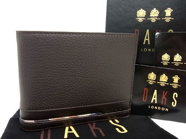DAKS ダックス 長財布 メンズ 本革 WALLET ブラック ブラウン ブルー 黒 DP27015 - ファッション通販 MAGASEEK ...