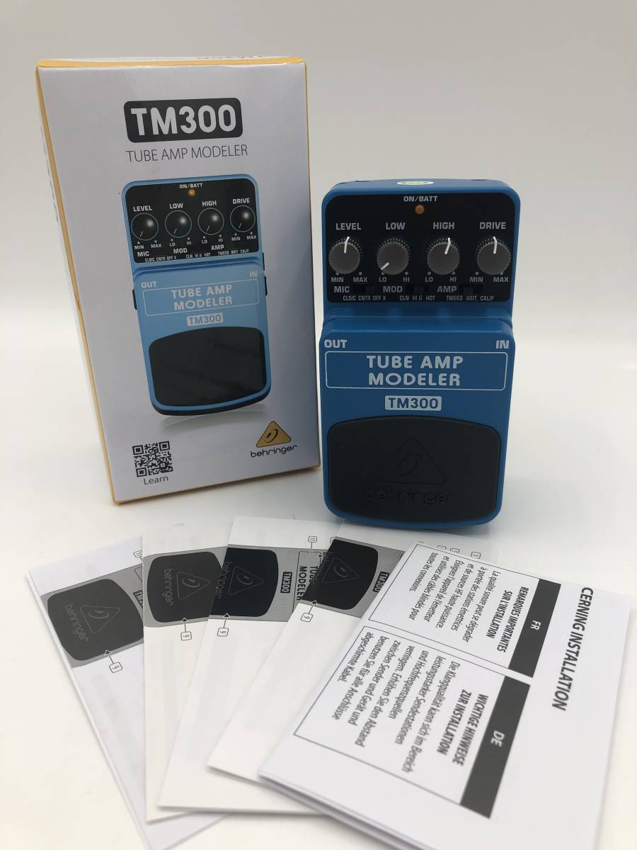 1204 ベリンガー BEHRINGER TUBE AMP MODELER TM300(エフェクター)｜売買されたオークション情報、yahoo ...