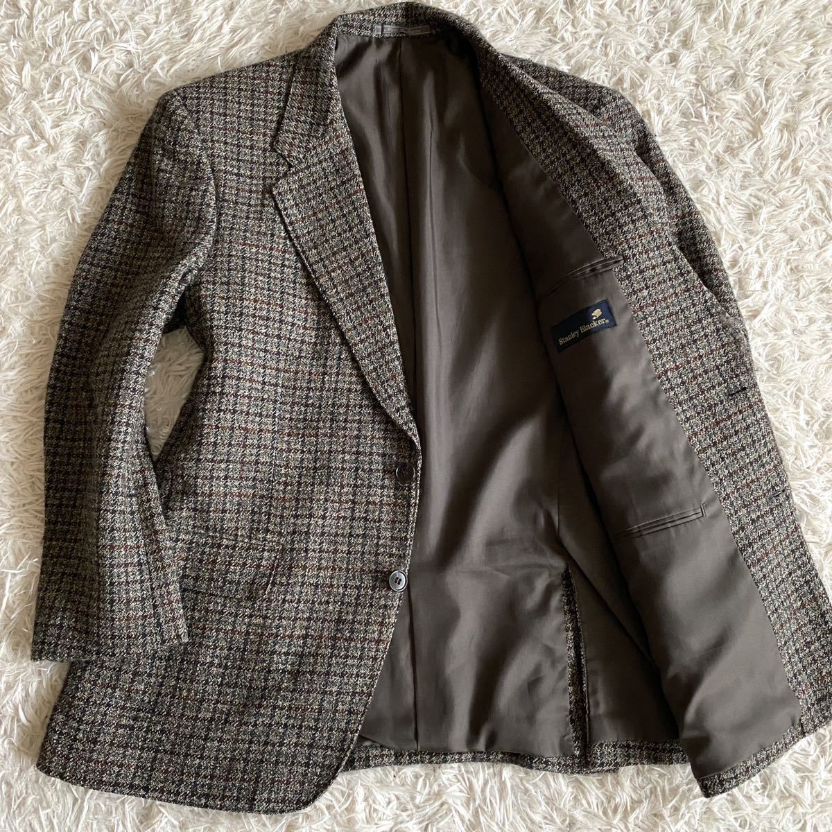 極上 なアルパカ混 Stanley Blacker スタンリーブラッカー テーラードジャケット メンズ 96-86-170 AB5 M〜L相当 日本製(Mサイズ)｜売買されたオークション情報 ...