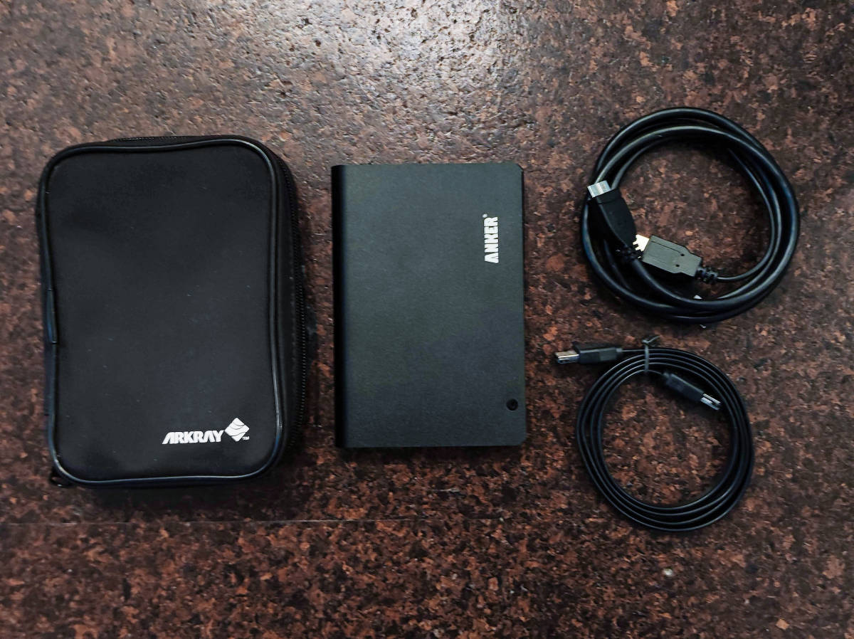 Anker 2.5インチ USB3.0 & eSATA HDD/SSDケース 2.5インチ 厚さ9.5mm /12.5mm対応 ...
