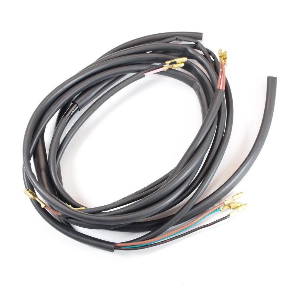 Wiring loom -BGM PRO Lambretta AC electronic ignition black ランブレッタ ワイヤ ...