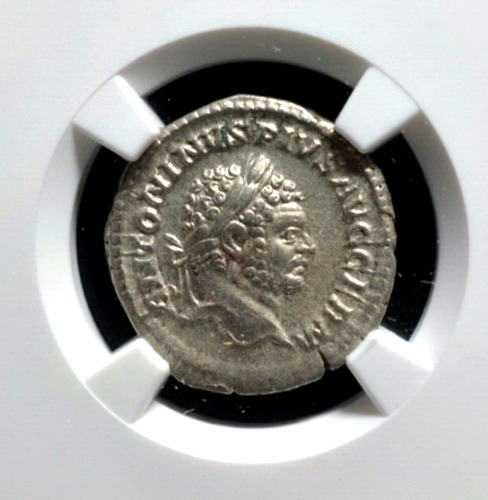 先着1名 銀貨 コイン カラカラ帝 CARACALLA デナリウス DENARIUS 古代ローマ AD198-217 NGC XF -N47 アンティーク 激レア(ヨーロッパ)｜売買された ...