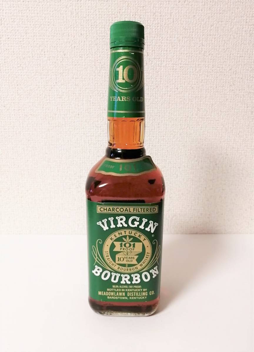 VIRGIN BOURBON ヴァージンバーボン 10年 750ml 101 PROOF(バーボン)｜売買されたオークション情報、yahooの商品情報をアーカイブ公開 - オークファン ...