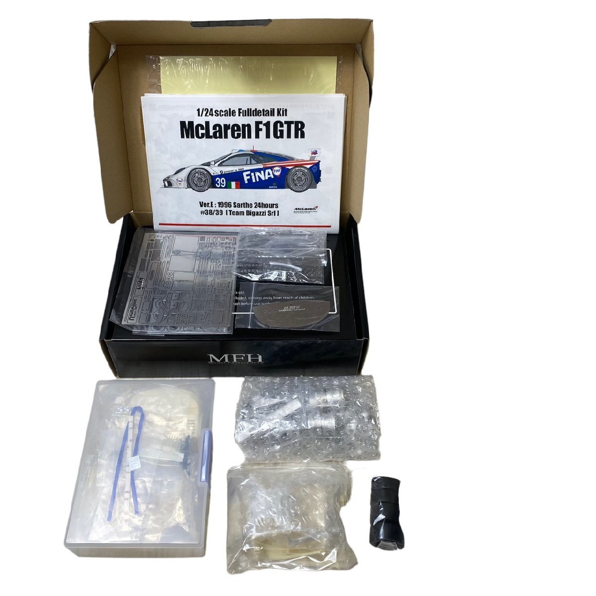 MFH 1/24 McLAREN マクラーレン F1 GTR Ver.E 1996 Sarthe 24hours K362 Team ...