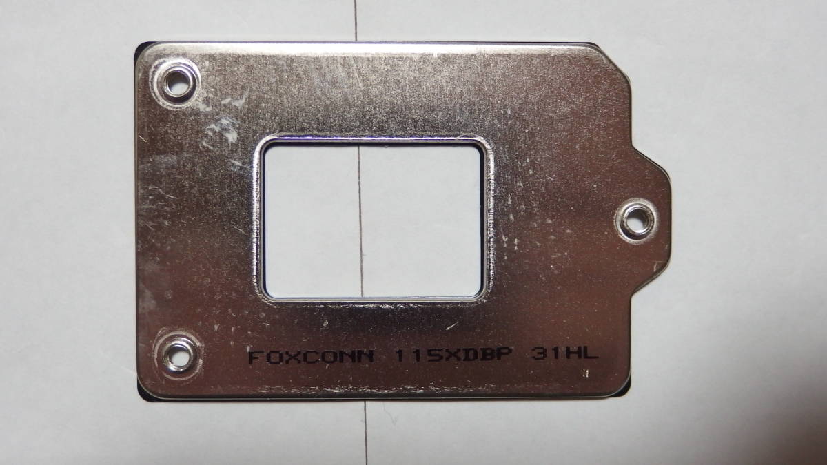 FOXCONN LGA115X マザーボード用 CPUソケットの固定部品 115XLM 31HL + 115XDBP 31HL + ねじ ...