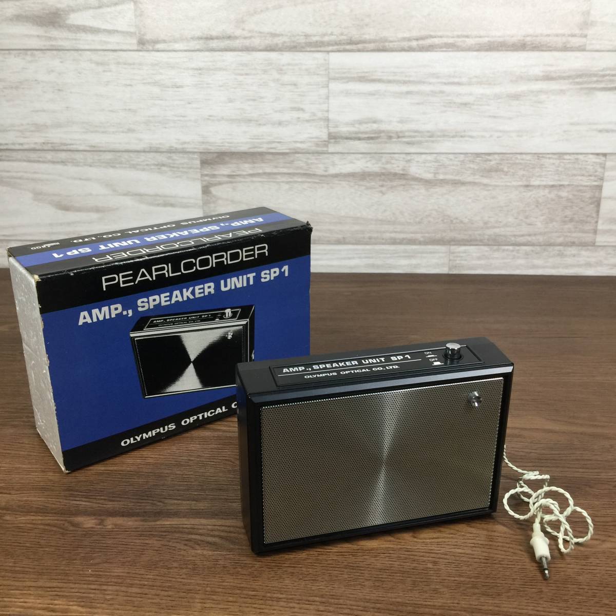 通電確認のみ ジャンク品扱い OLYMPUS AMP SPEAKER UNIT SP1 現状品/オリンパス/アンプスピーカーユニット ...