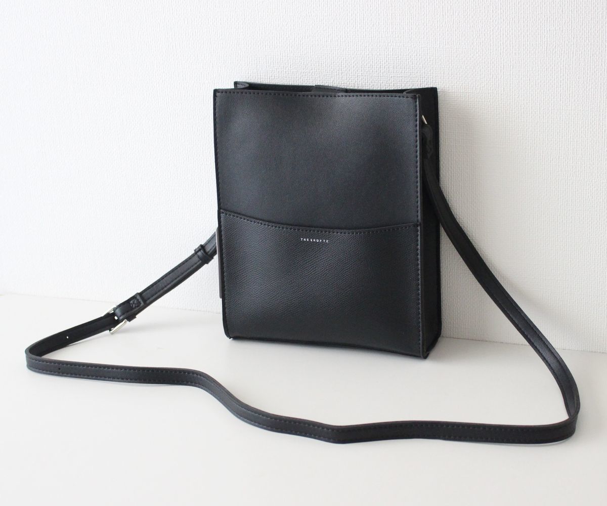 タケオキクチ THE SHOP TK スクエア ポケットBOX ショルダーバッグ 黒(ショルダーバッグ)｜売買されたオークション情報、yahooの商品情報をアーカイブ公開 - オークファン ...