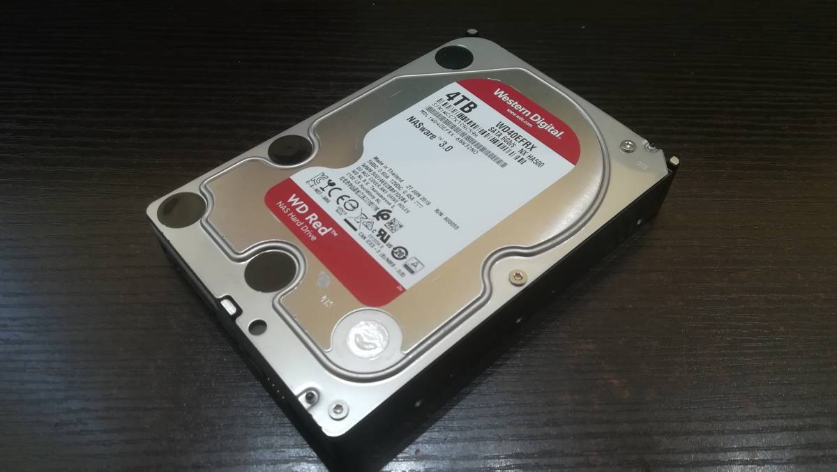 WD RED WD40EFRX ハードディスク 4TB 4000GB SATA 3.5インチ HDD(2TB～)｜売買されたオークション情報、yahooの商品情報をアーカイブ公開 ...