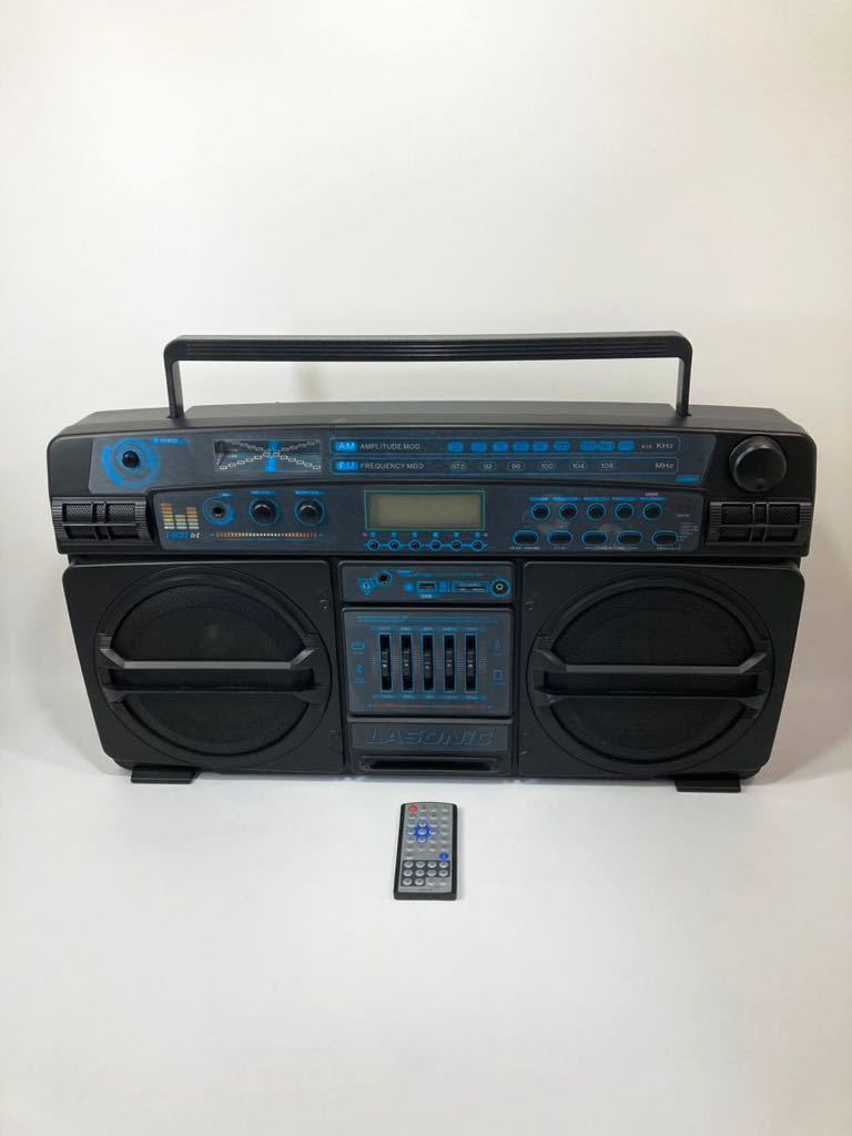 A1G73 LASONiC ラソニック i-931bt ラジカセ Bluetoothスピーカー BOOMBOX SPEAKER ブルートゥース ...