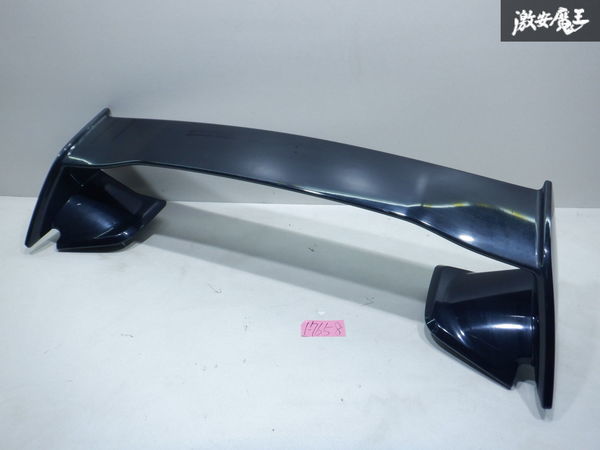 社外 メーカー不明 三菱 CS5A ランサーセディア 大型 リア リヤ スポイラー ウイング ウイング エアロ 黒系 FRP製 即納(その他 ...