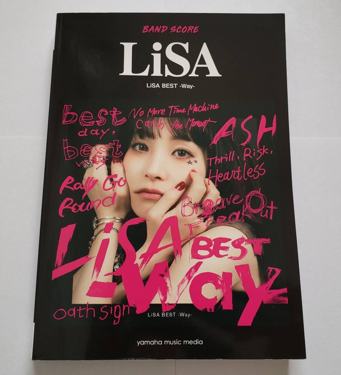 LiSA BEST Way リサ ベスト ソードアート オンライン Fate アニソン BAND SCORE 楽譜 バンドスコア ギター ...
