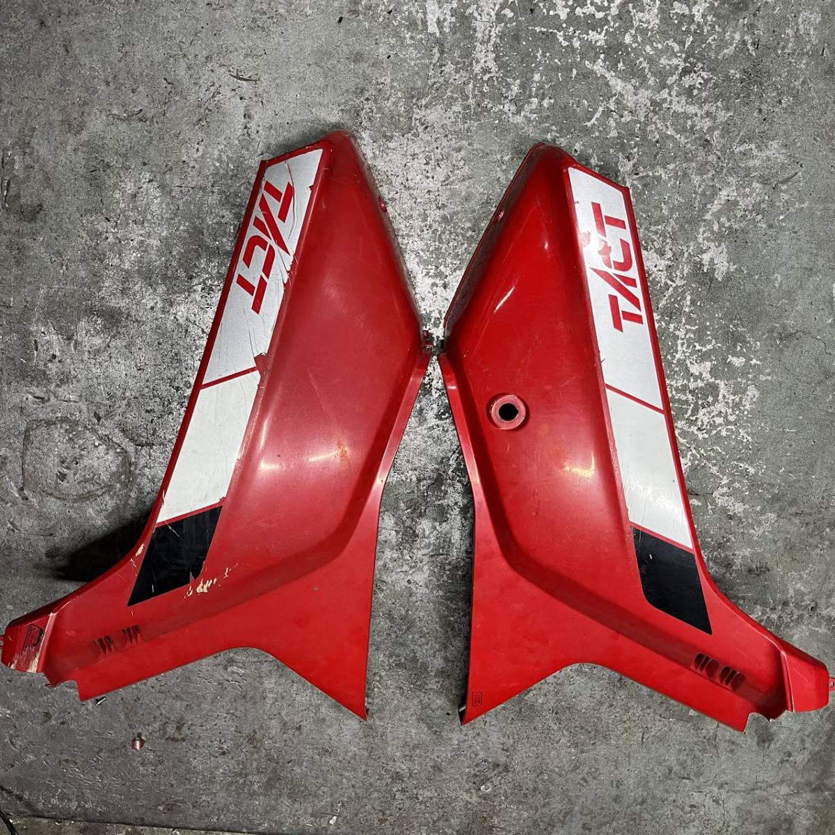 ホンダ スーパータクト AF09 サイドカバー 左右 クレタク スパタク DJ1(リア)｜売買されたオークション情報、yahooの商品情報を ...