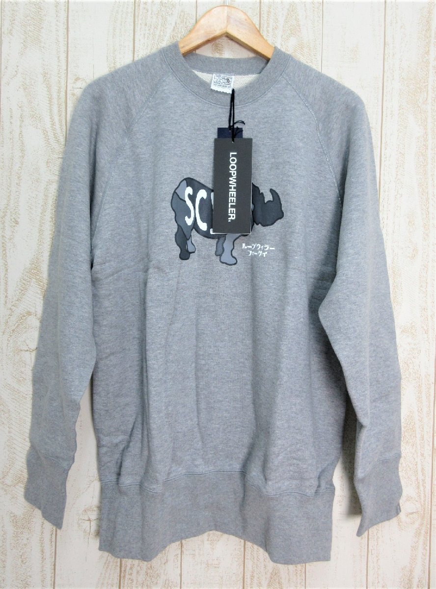 LOOPWHEELER x SCYE/ループウィラー x サイ：迷サイ スウェット LW限定バージョン 18ss サイズXL メンズ トレーナー ビギン(XLサイズ以上)｜売買された ...