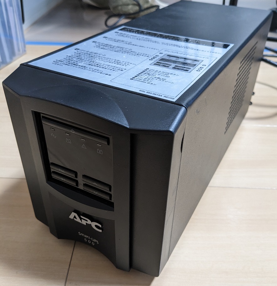 ジャンク APC Smart-UPS 500 SMT500J NMC2 Network Management Card2 付(UPS、無停電 ...