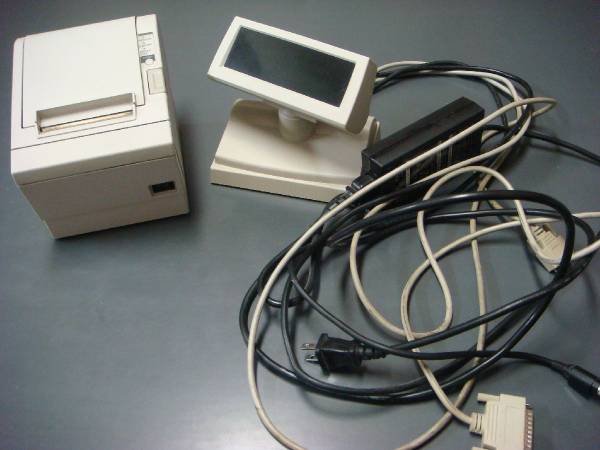 ミEPSONプリンタカスタマディスプレイTM-T88ⅡM129B M167A M58DB(レジスタ)｜売買されたオークション情報、yahooの商品情報をアーカイブ公開 - オークファン ...