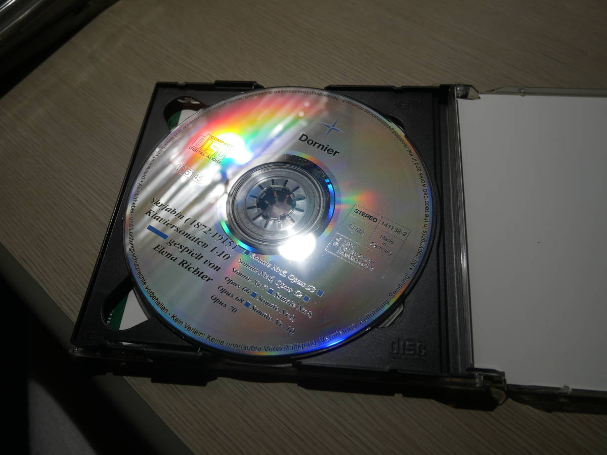 エレーナ リヒテル ELENA RICHTER/SAMTLICHE SKRJABIN-SONATEN GESPIELT VON ELENA RICHTER THE SAMPLER ...