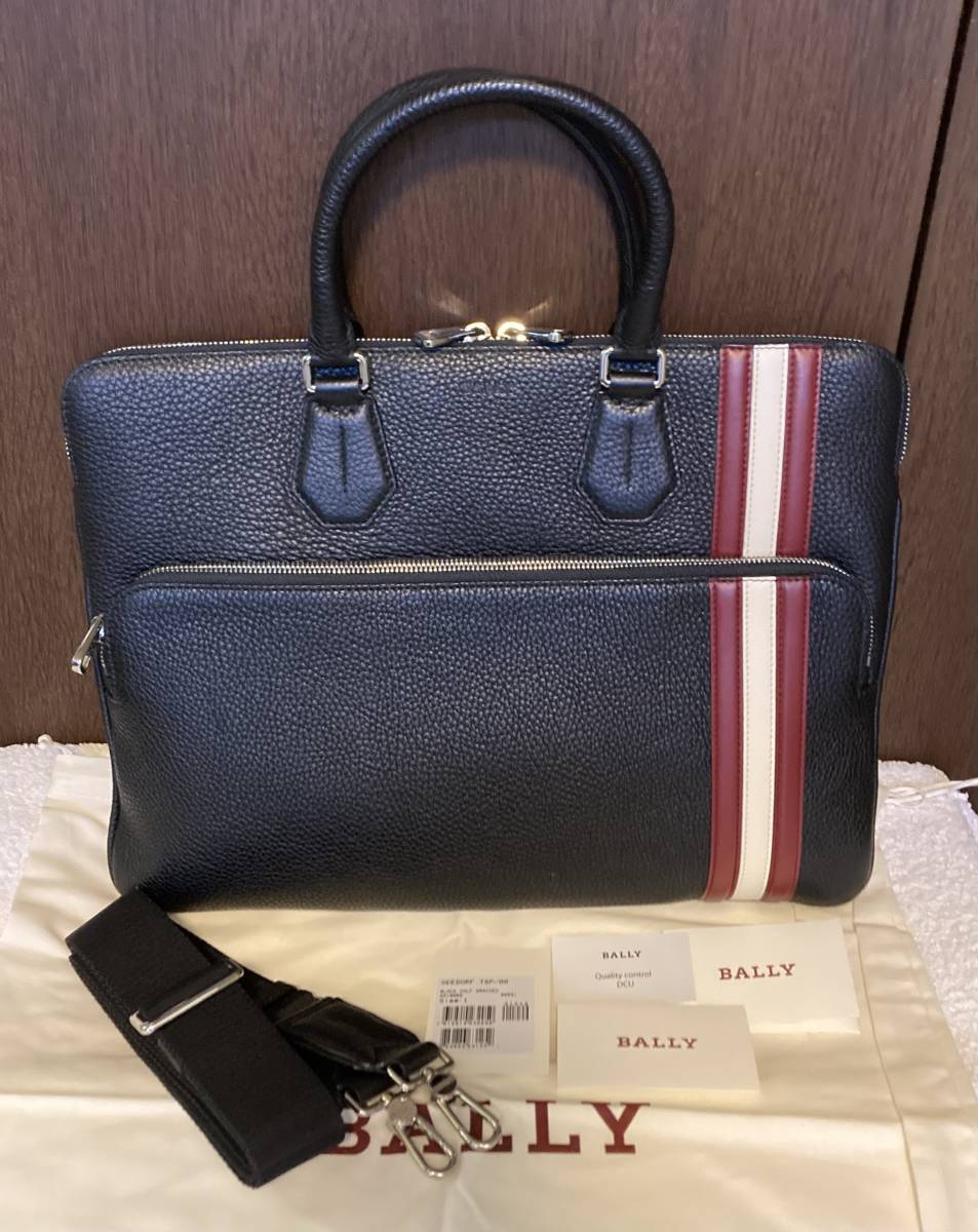 1円スタート BALLY バリー メンズブリーフケース 2WAYストラップ BLACK CALF GAINED 6218262(かばん、バッグ)｜売買されたオークション情報、yahooの商品 ...