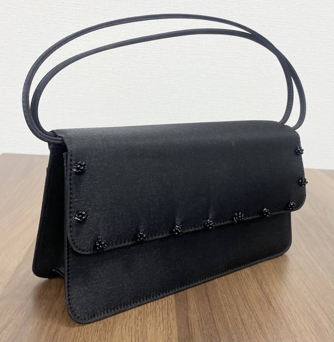 MALOCK.M ハンドバッグ パーティーバッグ 鞄 バッグ 黒 かわいい おしゃれ ファッション 冠婚葬祭 ミニバッグ ブランド(その他 ...
