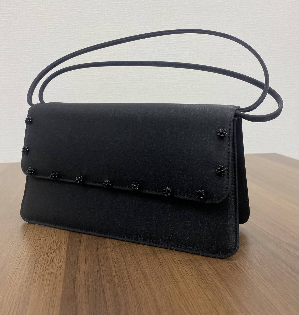 MALOCK.M ハンドバッグ パーティーバッグ 鞄 バッグ 黒 かわいい おしゃれ ファッション 冠婚葬祭 ミニバッグ ブランド(その他 ...