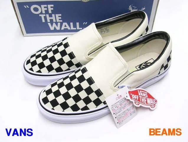 VANS beams ssz V98CL POCKET SLIP ON バンズ ポケット スリッポン ビームス/チェッカーフラッグ27.5cm(27.5cm)｜売買されたオークション情報 ...