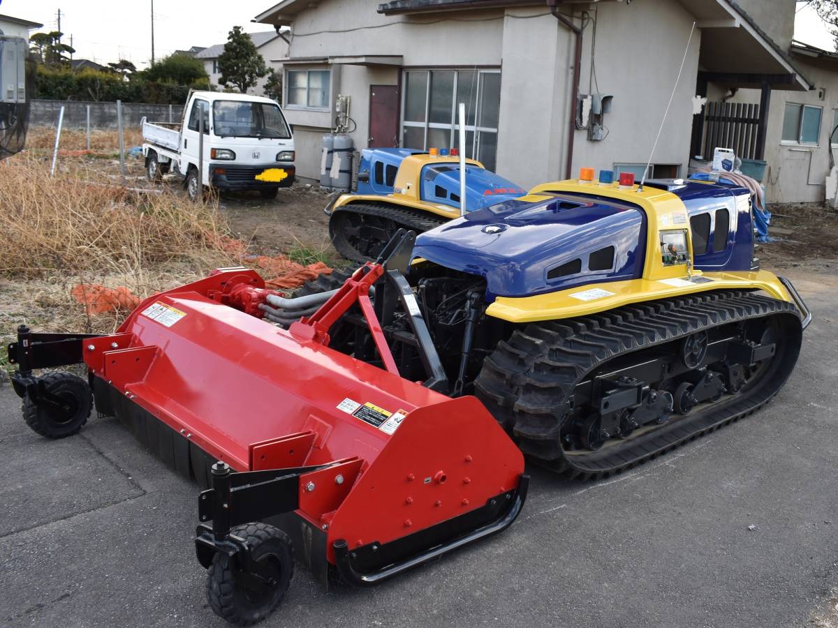 埼玉発 Kubota クボタ 筑水キャニコム AMX-7 無線制御草刈機 ラジコン リモコン付 260 時間 no.224(建設機械、重機)｜売買されたオークション情報、yahooの商品情報を ...