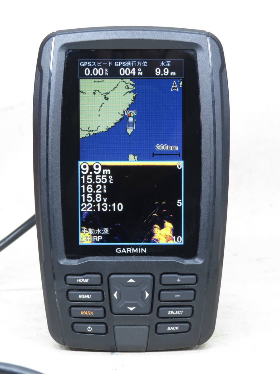 GARMIN ガーミン 4.3型GPS連動魚探 ECHOMAP Plus エコマッププラス 45cv GT20-TM振動子セット(モニター5型 ...