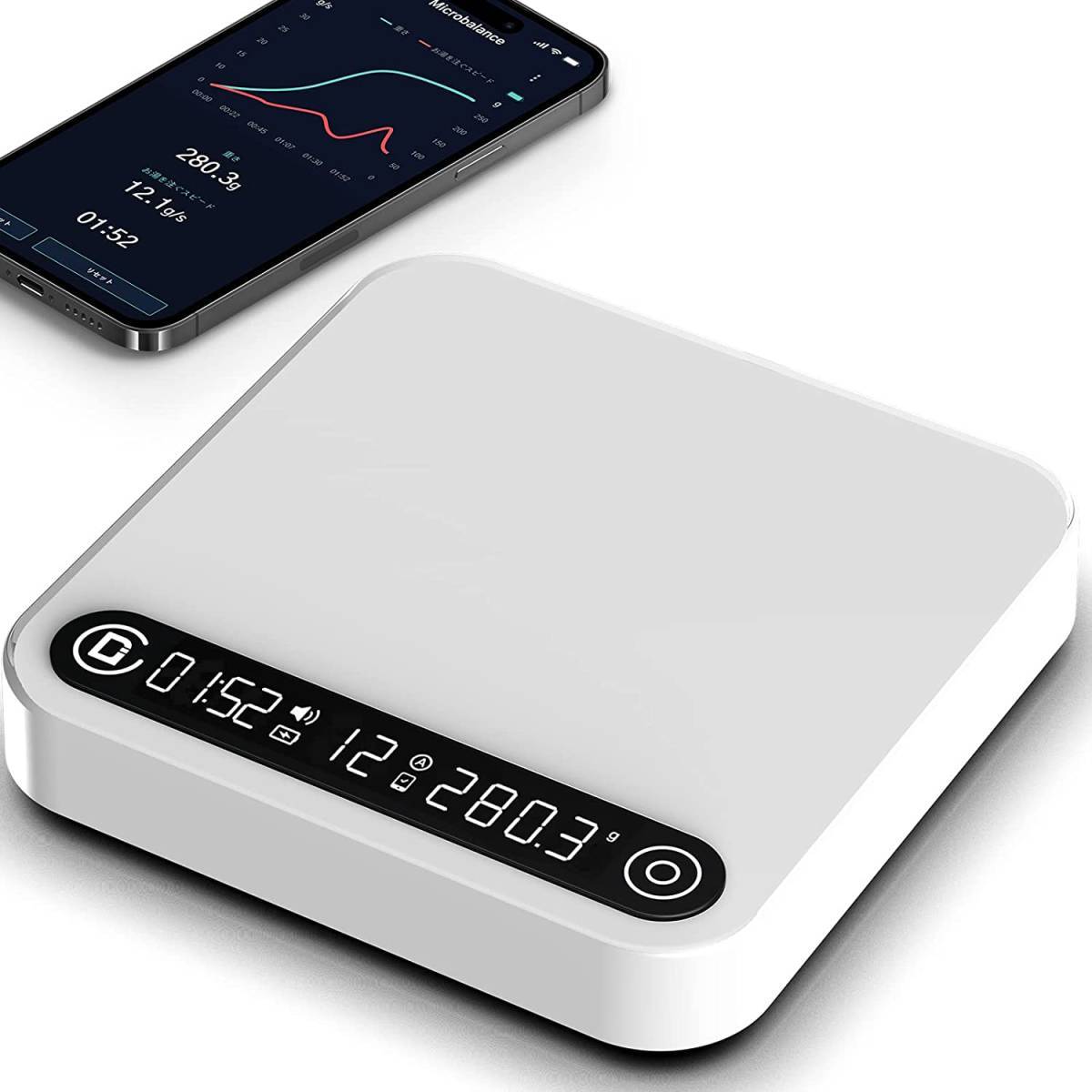 コーヒースケール ドリップスケール 精度0.1g 測量範囲0.2g-2000g(キッチンスケール、はかり)｜売買されたオークション情報、yahooの商品情報をアーカイブ公開 - オークファン ...