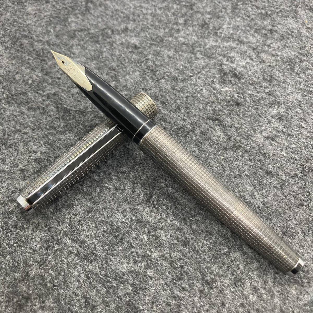 PE1721 PILOT CUSTOM パイロット カスタム 万年筆 ペン先 K18 WG F スターリングシルバー STERLINGSILVER 筆記未確認(パイロット)｜売買された ...