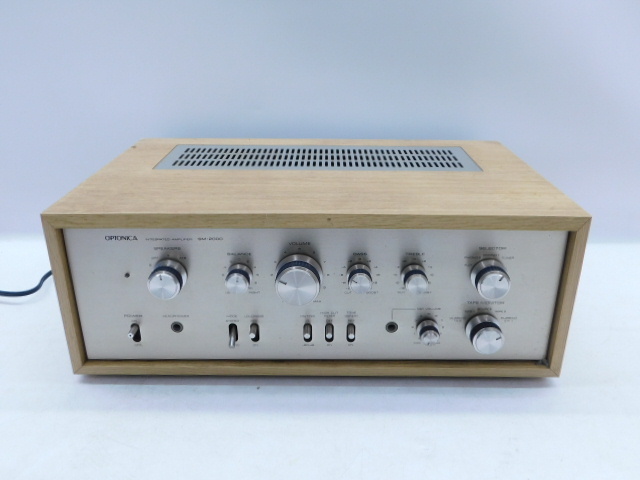 大0985 OPTONICA プリメインアンプ SM-2000 オプトニカ シャープ(その他)｜売買されたオークション情報、yahooの商品情報をアーカイブ公開 - オークファン（aucfan ...