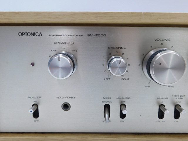 大0985 OPTONICA プリメインアンプ SM-2000 オプトニカ シャープ(その他)｜売買されたオークション情報、yahooの商品情報をアーカイブ公開 - オークファン（aucfan ...