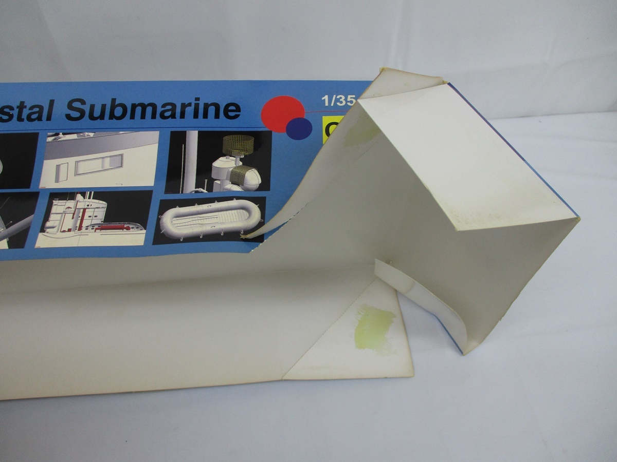2683Y 未組立 BRONCO 1/35 German Type XXXIII Coastal Submarine CB35104 ドイツ ...