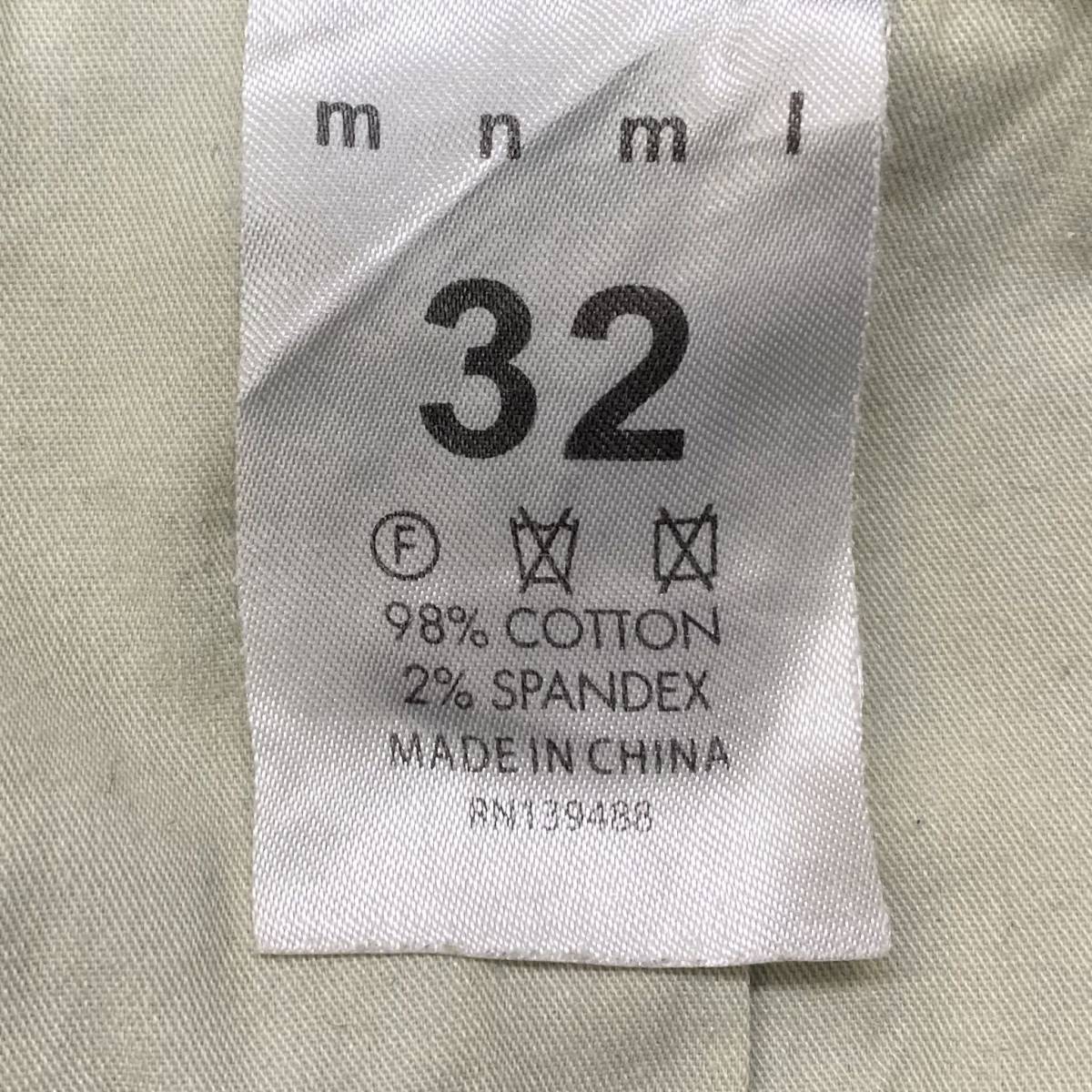 mnml ミニマル STRETCH DENIM ウォッシュ ダメージ リペア 加工 裾ジップ ストレッチ スキニー スリム デニム パンツ 32 FOG(W32～)｜売買されたオークション情報 ...