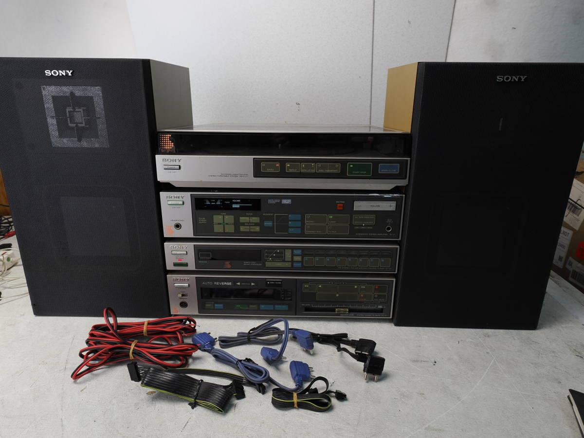 SONY ソニー APM-700/PS-FL77/TA-V7/ST-V7/TC-V7 システムコンポ ジャンク(その他)｜売買された ...