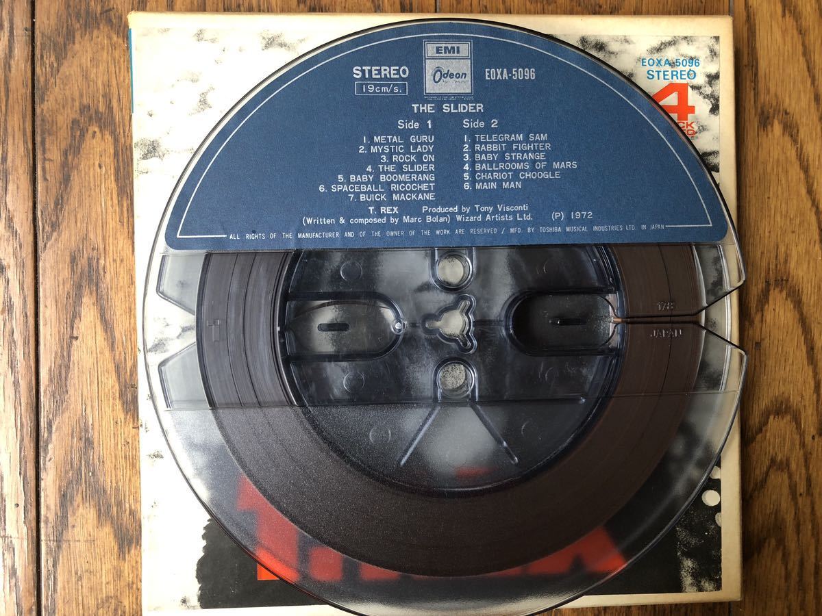THE SLIDER/T.REX 4track オープンリールテープ 19cm/s ザ スライダー(その他)｜売買されたオークション情報、yahooの商品情報をアーカイブ公開 - オークファン ...