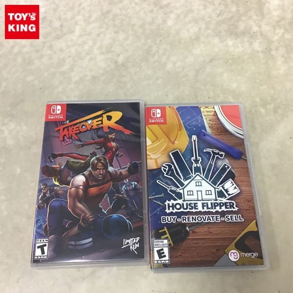 1円〜 USA版 Nintendo Switch ソフト HOUSE FLIPPER THE TAKEOVER(ニンテンドースイッチソフト ...