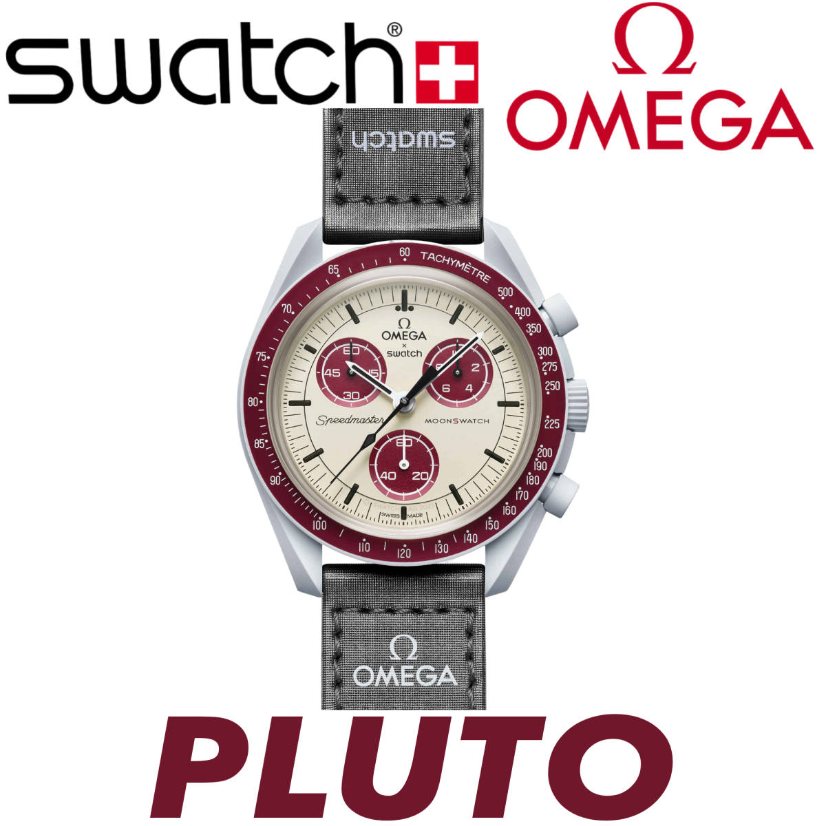 Swatch OMEGA MISSION TO PLUTO スウォッチ オメガ プルート SO33M101(その他)｜売買されたオークション情報、yahooの商品情報をアーカイブ公開 ...