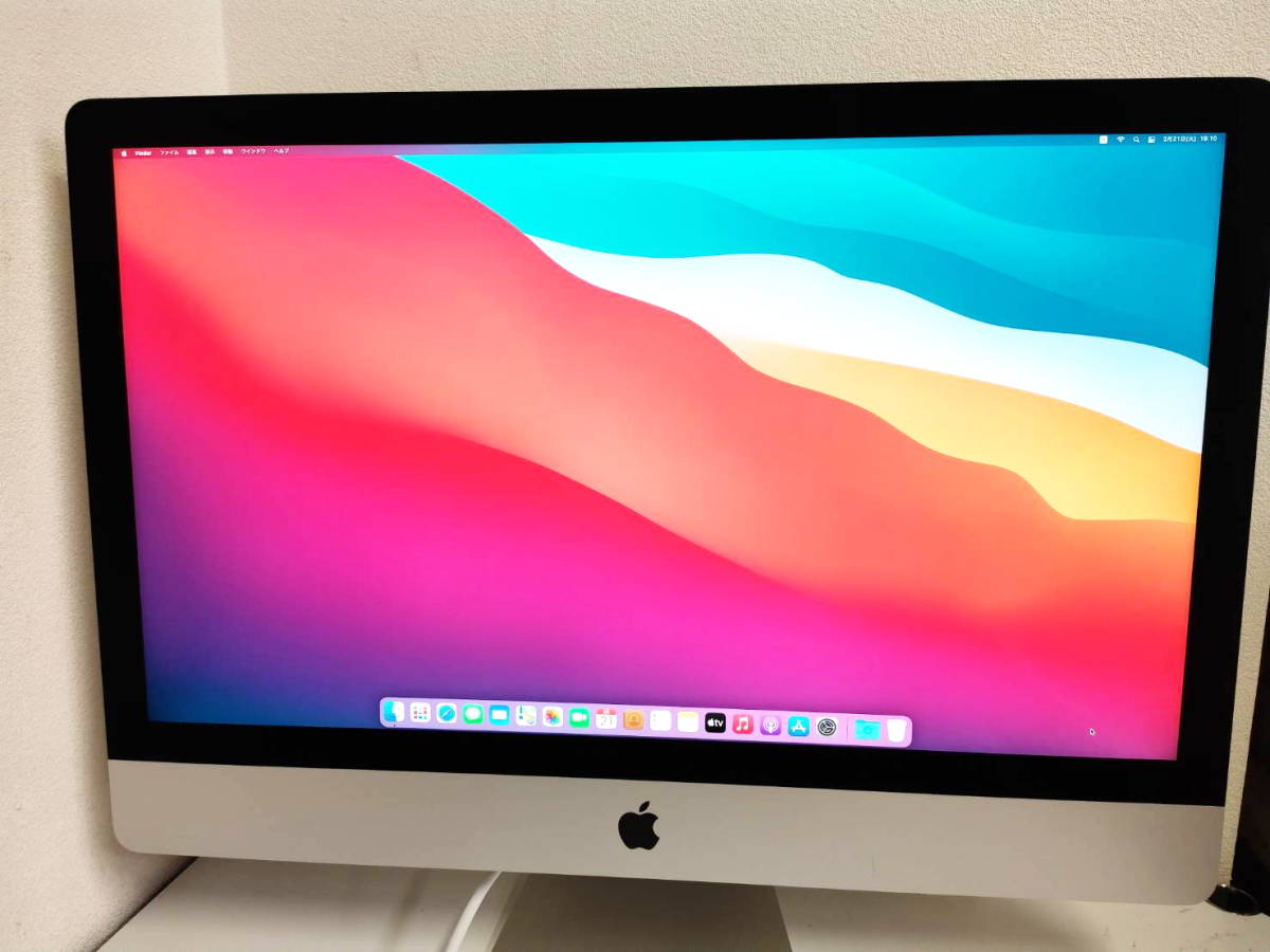 Apple iMac Retina 5K 27-inch 2020 A2115 / 第10世代Intel Core i7 3.8GHz ...