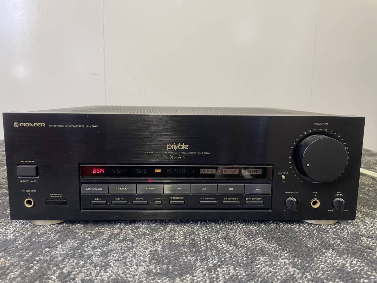 1000円スタート Pioneer STEREO AMPLIFIER A-X640 アンプ(パイオニア)｜売買されたオークション情報 ...