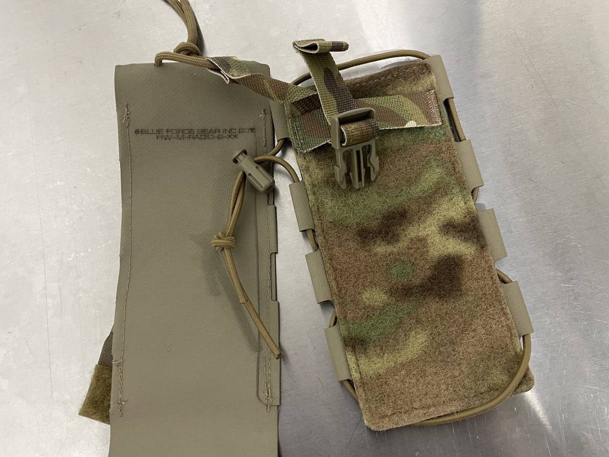 BLUE FORCE GEAR BFG 米軍 特殊部隊 ブルーフォースギア ラジオポーチ FERRO WRMFZY SUPDEF FOG ...