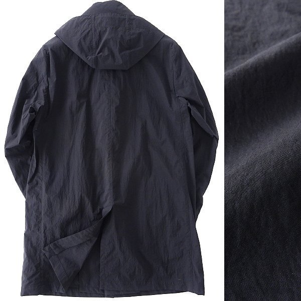 6.9万 マッキントッシュロンドン OLMETEX 撥水 スプリング コート 38 M 黒 J41425 FEATHER-TECH PAC ...