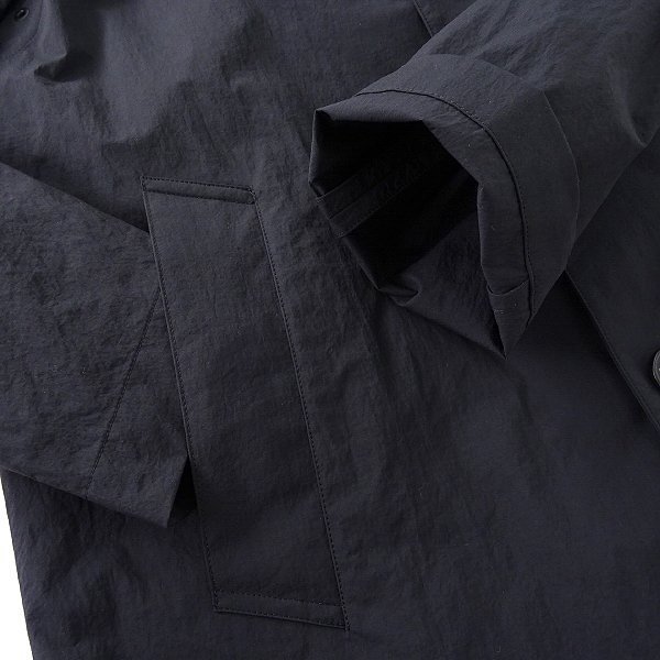 6.9万 マッキントッシュロンドン OLMETEX 撥水 スプリング コート 38 M 黒 J41425 FEATHER-TECH PAC ...