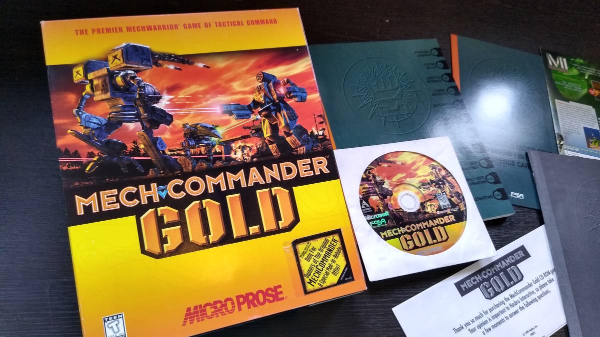 MICROPROSE MECH COMMANDER GOLD Windows プレイ可能なCDイメージもおつけします(その他)｜売買されたオークション情報、yahooの商品情報をアーカイブ公開 ...