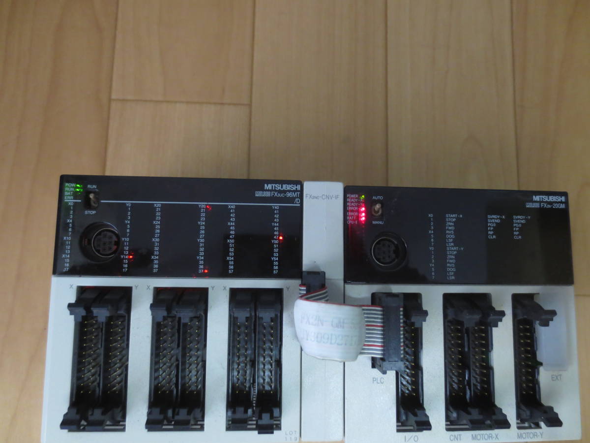 MITSUBISHI 三菱電機 シーケンサ FX3UC-96MT/D FX2N-20GM FX2NC-CNV-IF(電材、配電用品)｜売買され ...