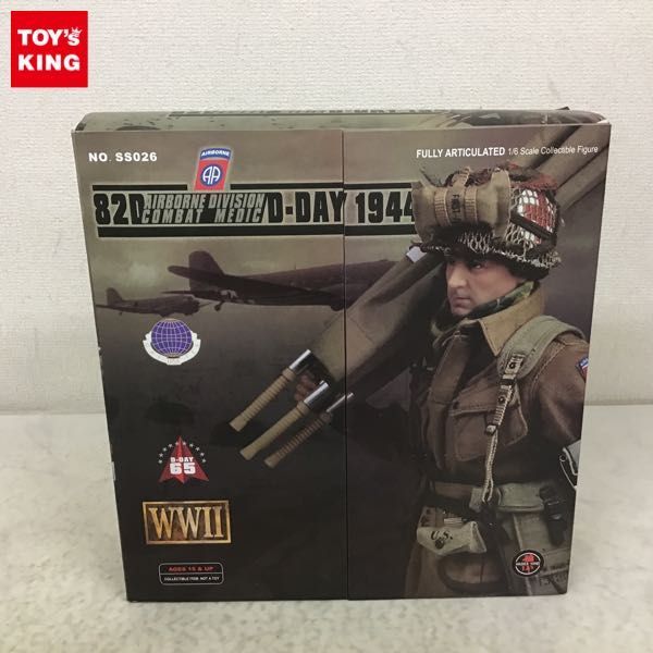 1円〜 ソルジャーストーリー 1/6 WWII 82D エアボーン コンバット メディック D-DAY 1944(フィギュア)｜売買されたオークション情報、yahooの商品情報をアーカイブ公開 ...