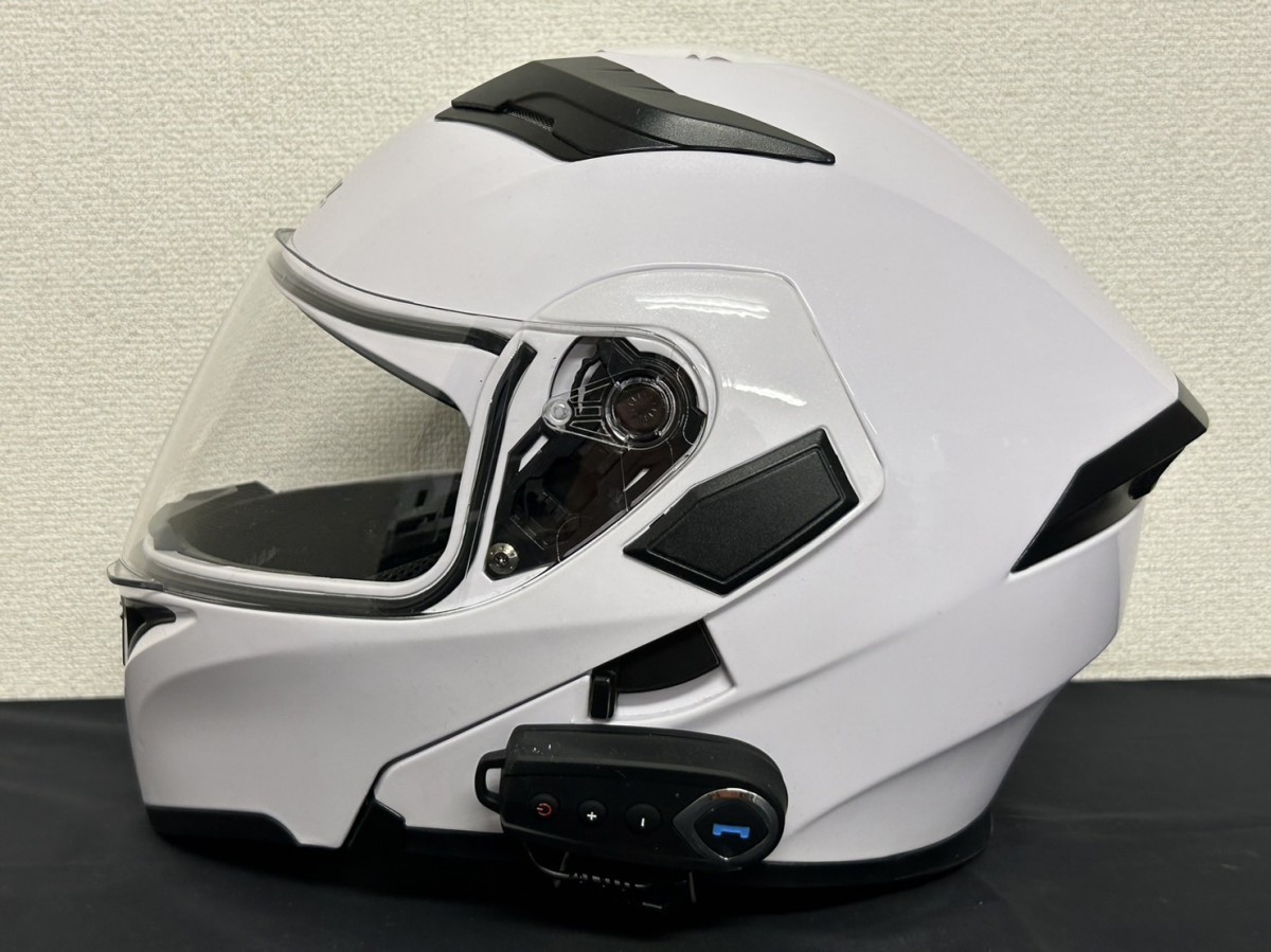 保管品 A2 Jiekai JK-902 フルフェイスヘルメット ホワイトカラー 白色 Mサイズ 現状品(Mサイズ)｜売買されたオークション情報、yahooの商品情報をアーカイブ公開 ...