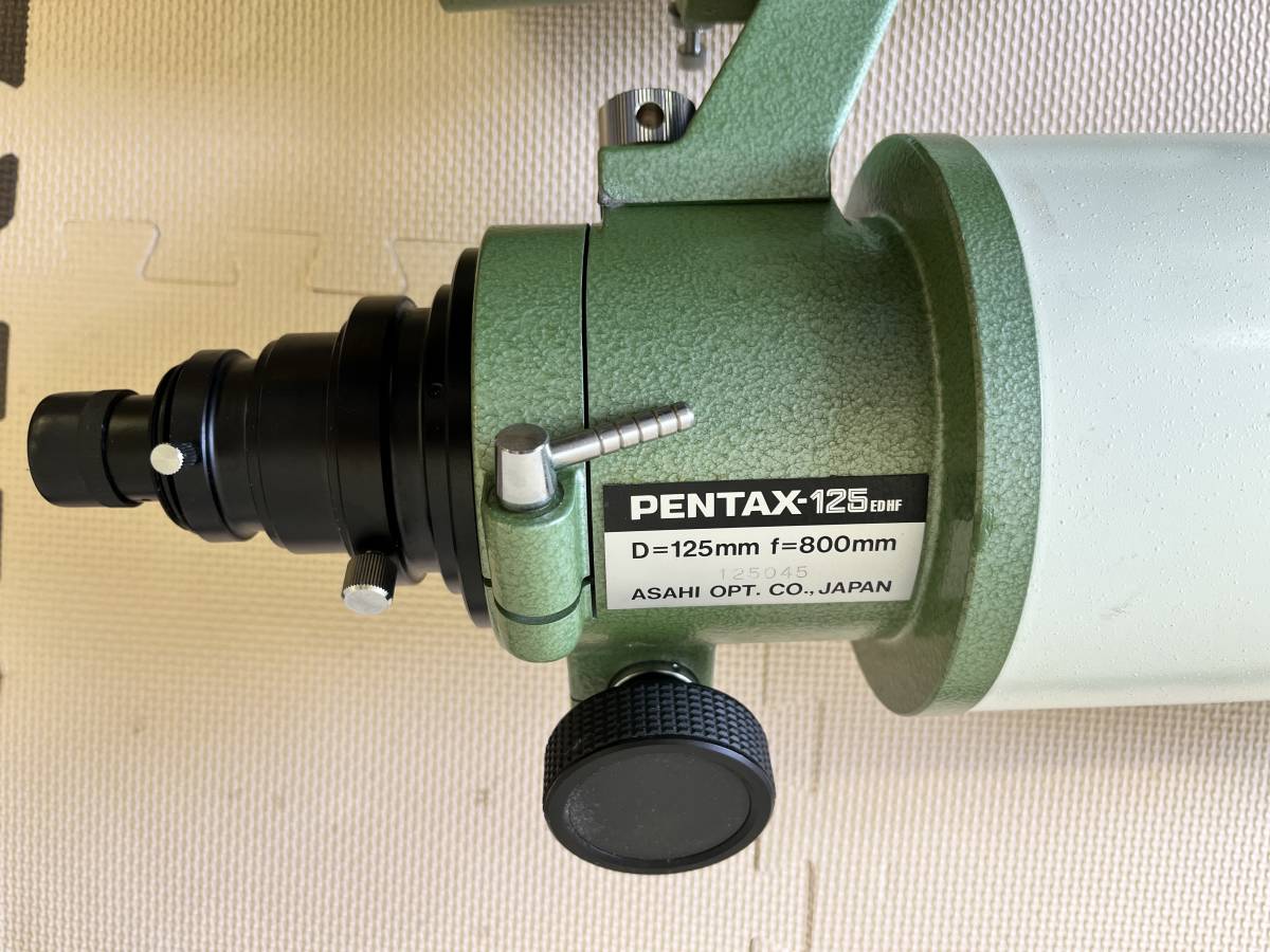 PENTAX 125 EDHF D=125mm f=800mm 天体望遠鏡 7×50 FINDER レンズ ジャンク(セット)｜売買された ...