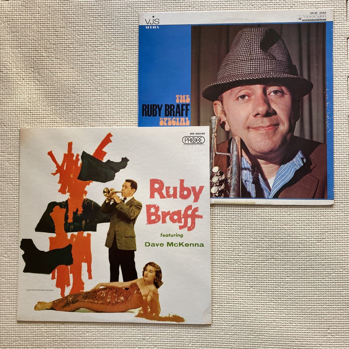 ルビー ブラフ／2枚 ① THE RUBY BRAFF SPECIAL/VANGUARD & ② Ruby Braff featuring ...
