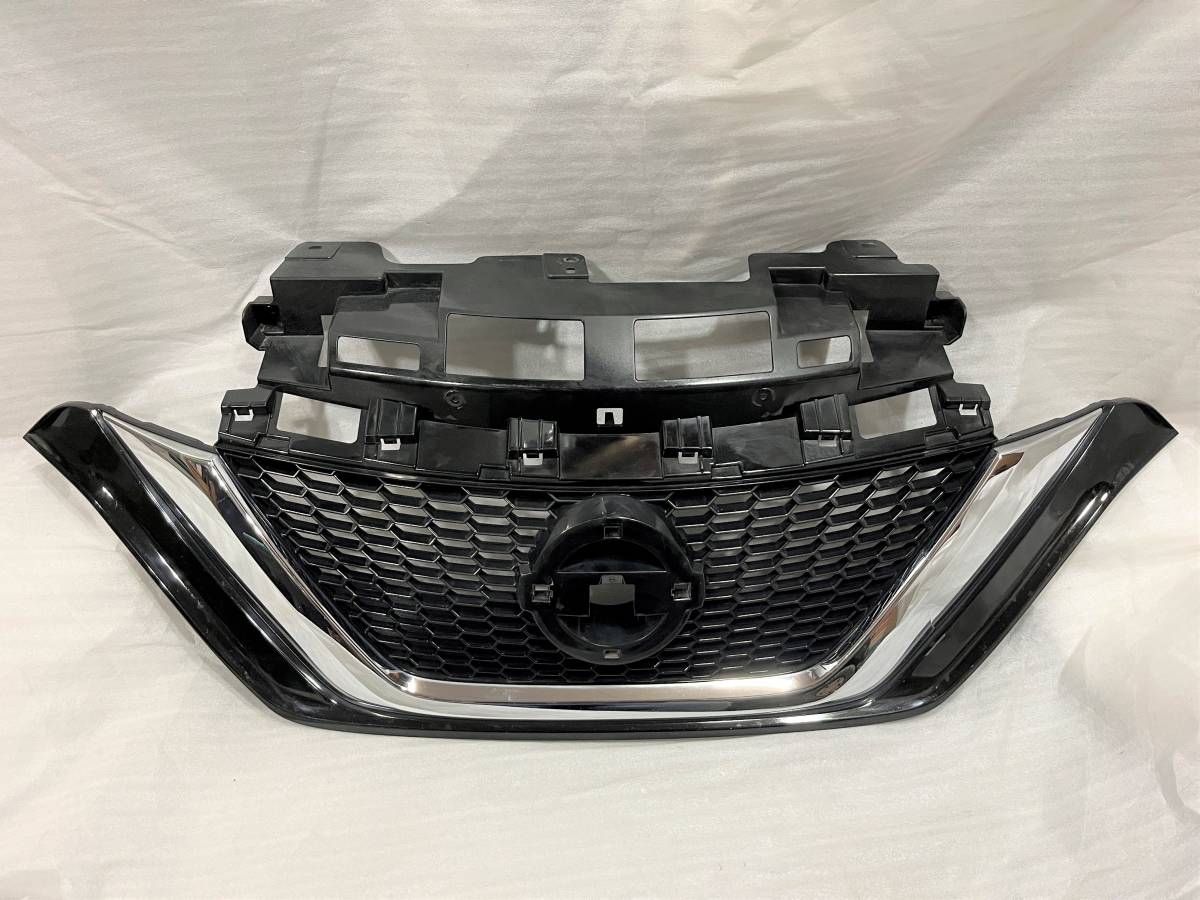 ジャンク ノート/NOTE E12 後期 純正ラジエーターグリル/フロントグリル 62310-5WJ0A/62310-5WJ0B(フロント ...