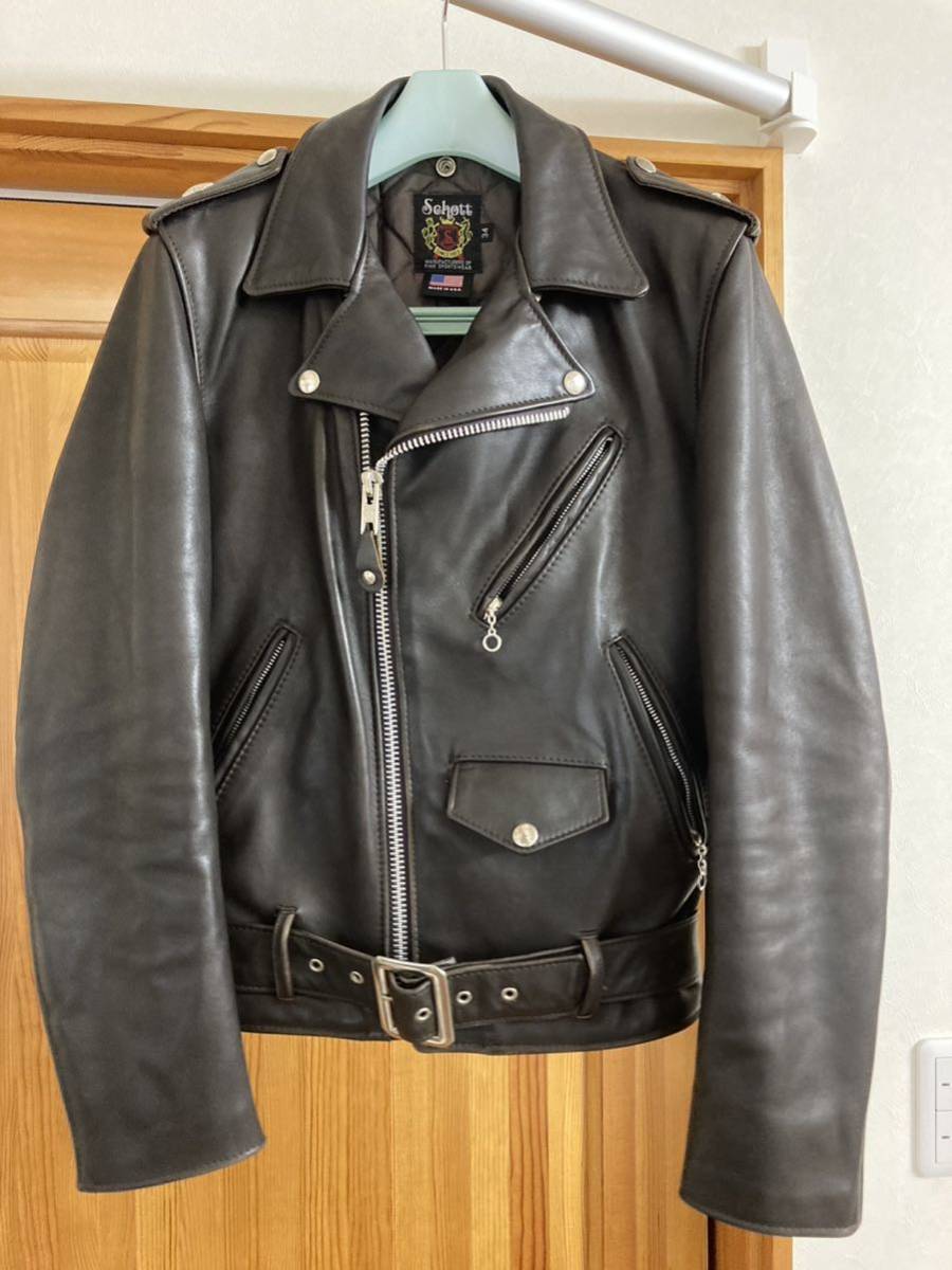 Schott 613us ワンスター ダークブラウン34(ライダースジャケット)｜売買されたオークション情報、yahooの商品情報をアーカイブ公開 - オークファン（aucfan.com）